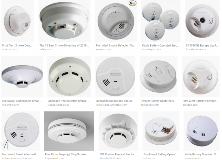 Fire Alarm Detector Layout Example